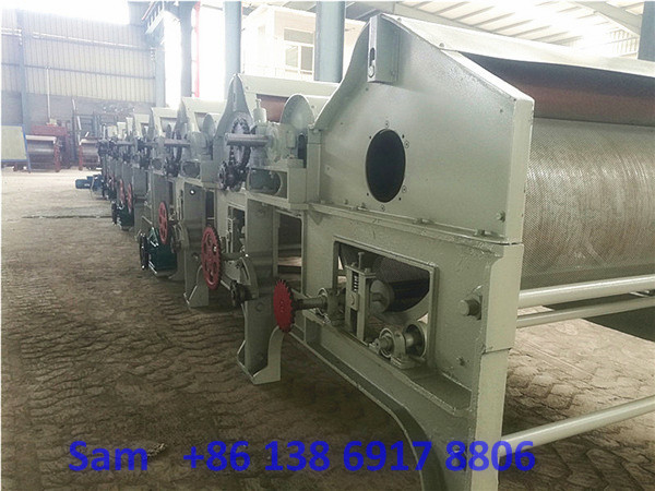 High capacity cotton polyester yarn waste hard waste recycling machine ...